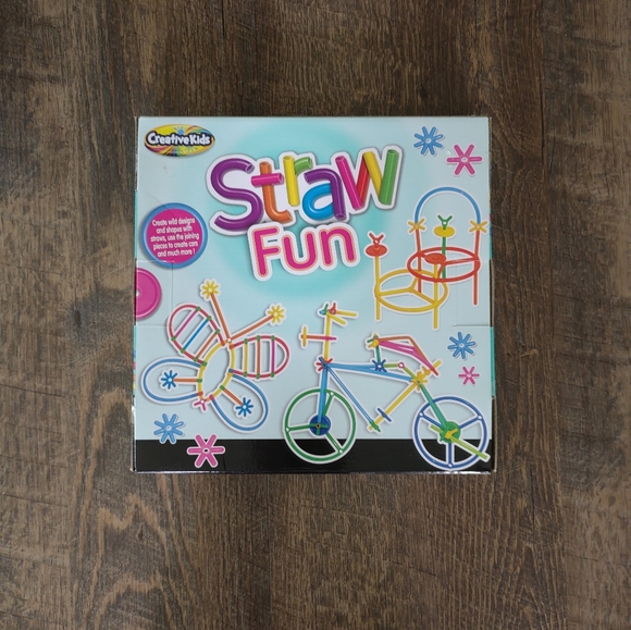 Creative Kids | Toys | Creative Kids Straw Fun Building Kit Brand New ...